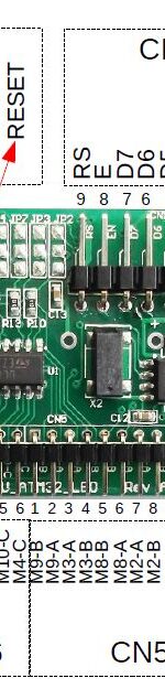 Archiduino CPU external connectors pinout - Bisotronic
